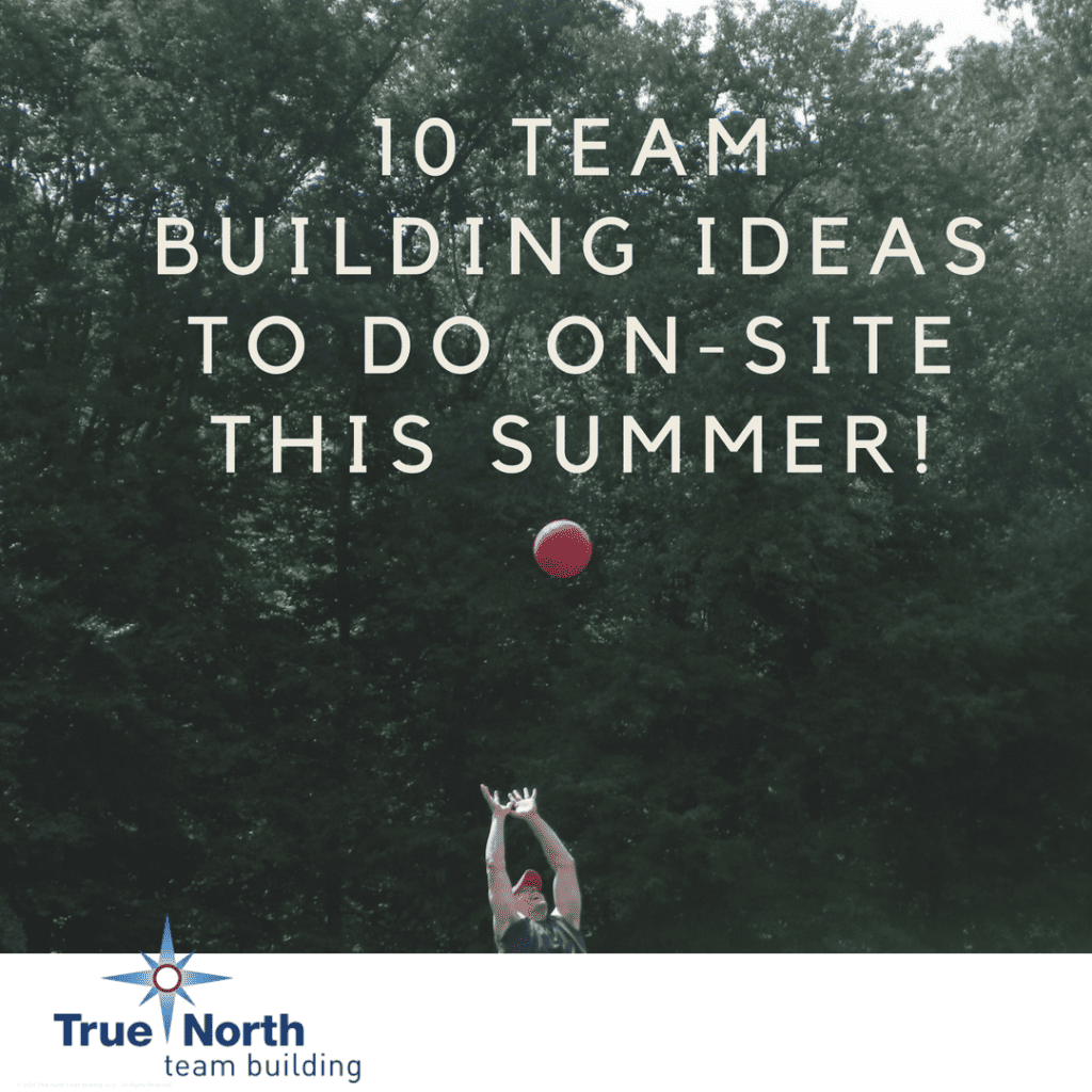 Build Team Culture On-Site this Summer - True North Team Building